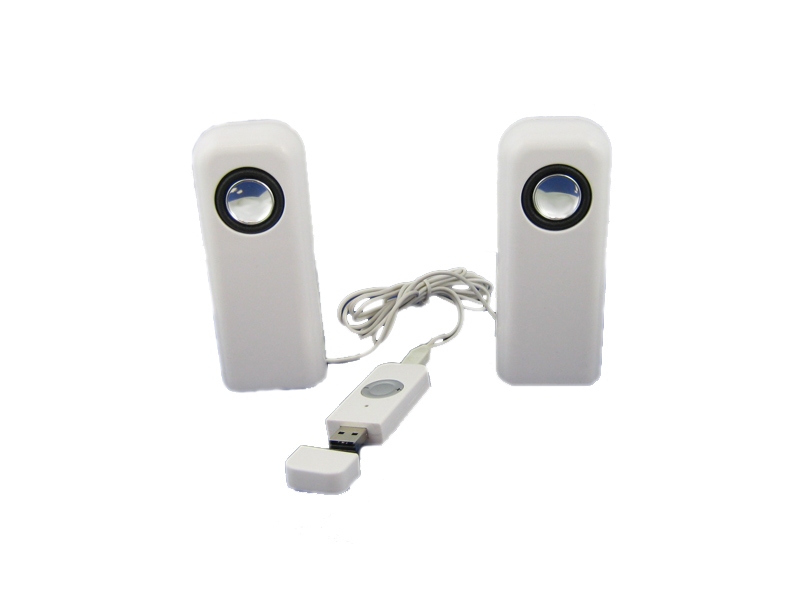 Mini USB Speakers provide quality sound for your Laptop or other ...