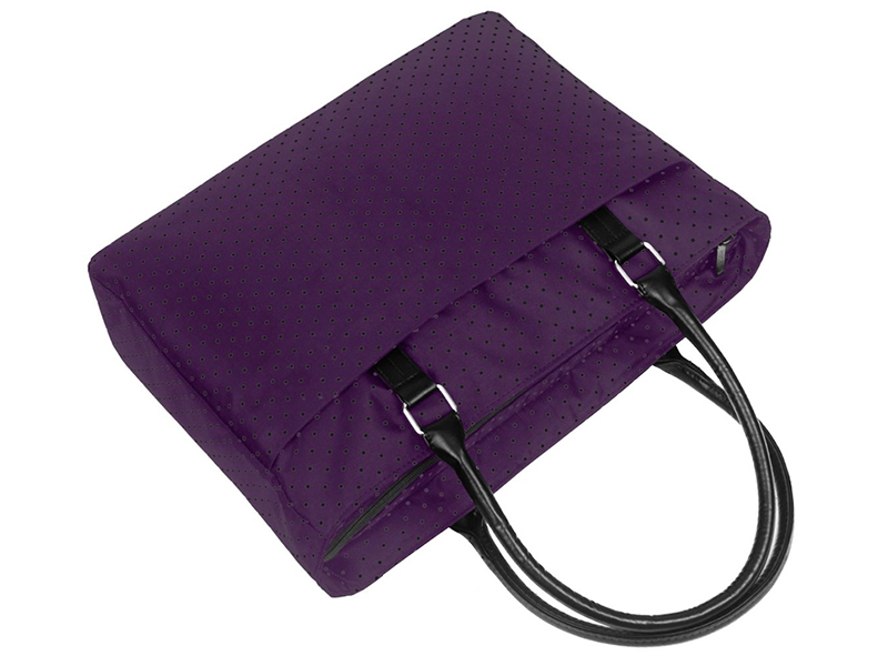 Stylish Ladies Purple Laptop Bag, 15.6" lightweight with attractive ...