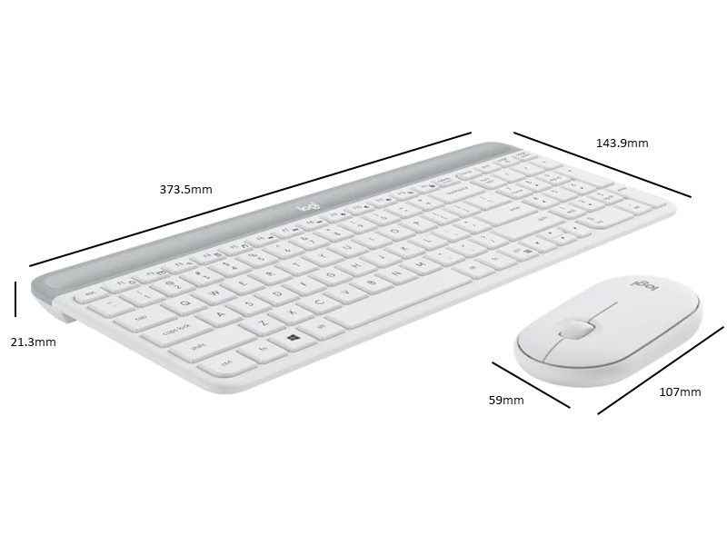 Logitech MK470 Slim Wireless Keyboard and Mouse Combo | Laptop Plus
