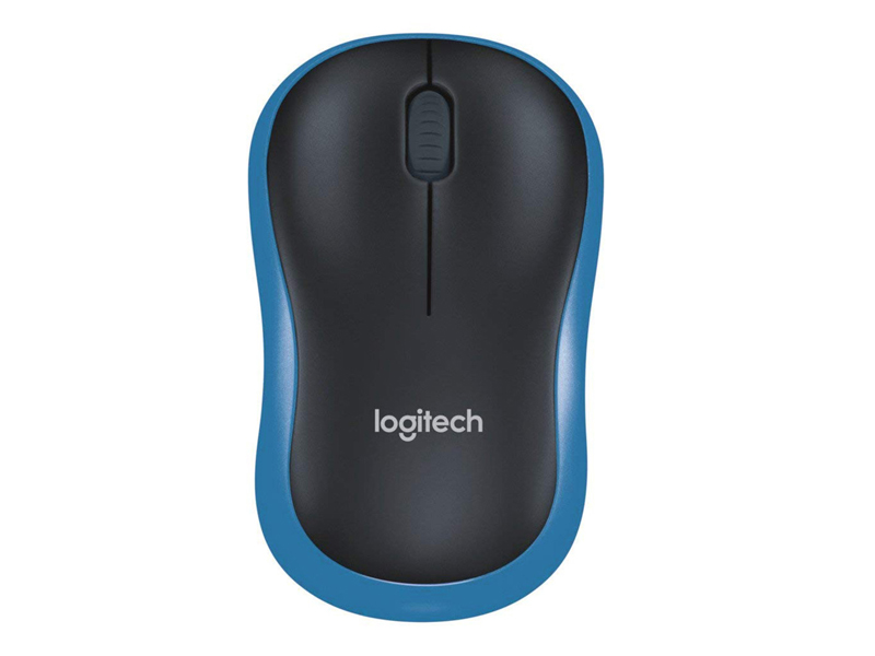 Logitech Blue M185 Wireless Mouse | Laptop Plus