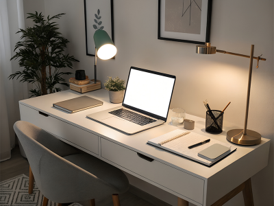 ergonomic desk setup for students, study desk ergonomics, laptop stand ...